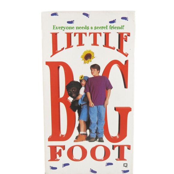 Media | Little Big Foot Vhs Tape Vintage 1997 Family Comedy | Poshmark